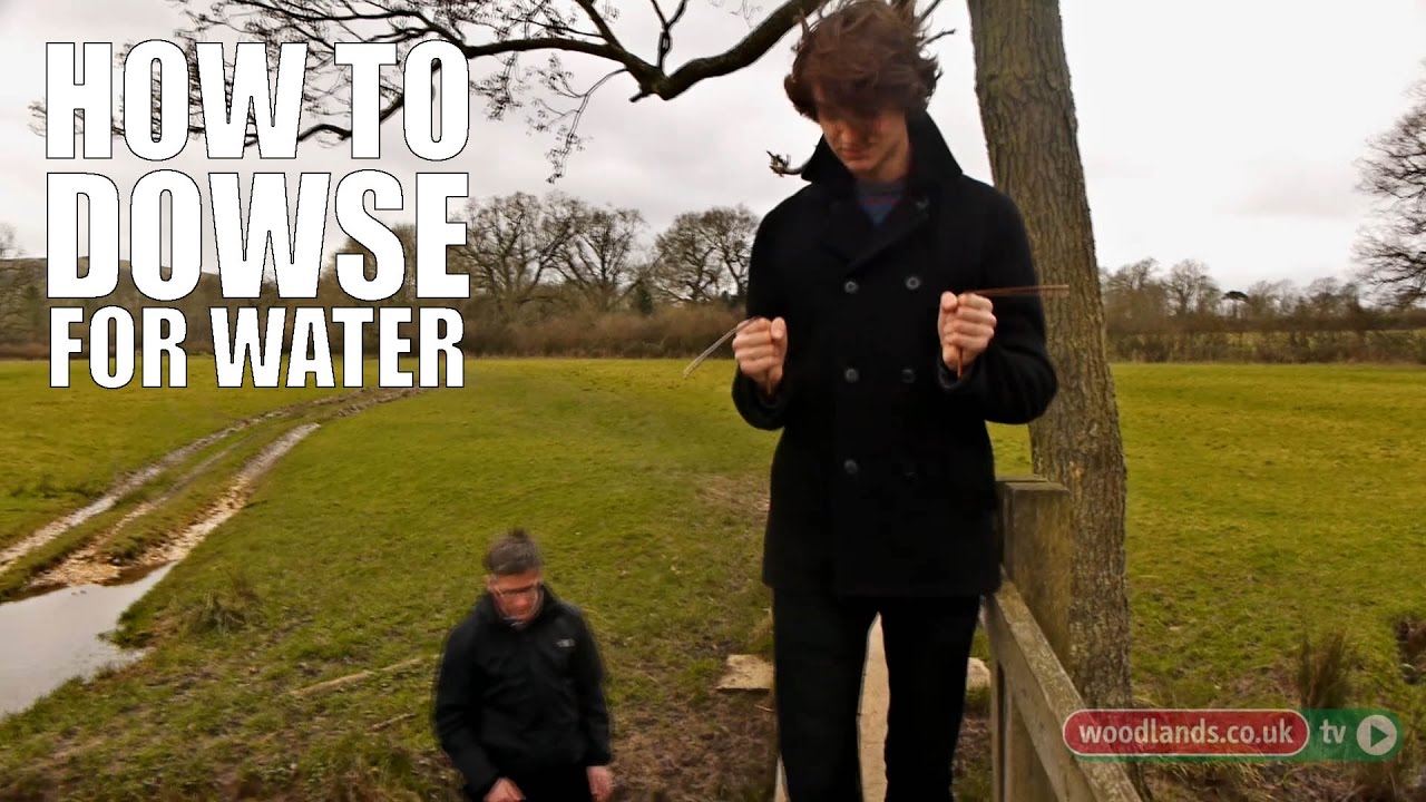 How to Dowse for Water - YouTube