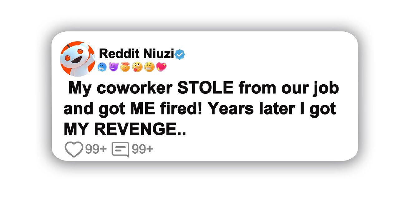 My coworker STOLE from our job and got ME fired! Years later I got MY ...
