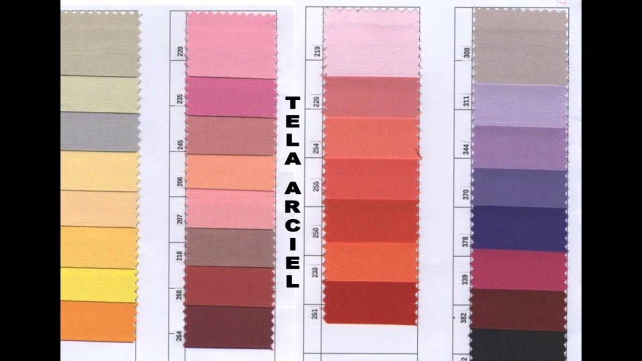 muestrario de tela - YouTube