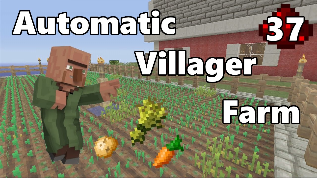 Minecraft Xbox - Redstone Valley - Automatic Villager Farm Ep. 37 - YouTube