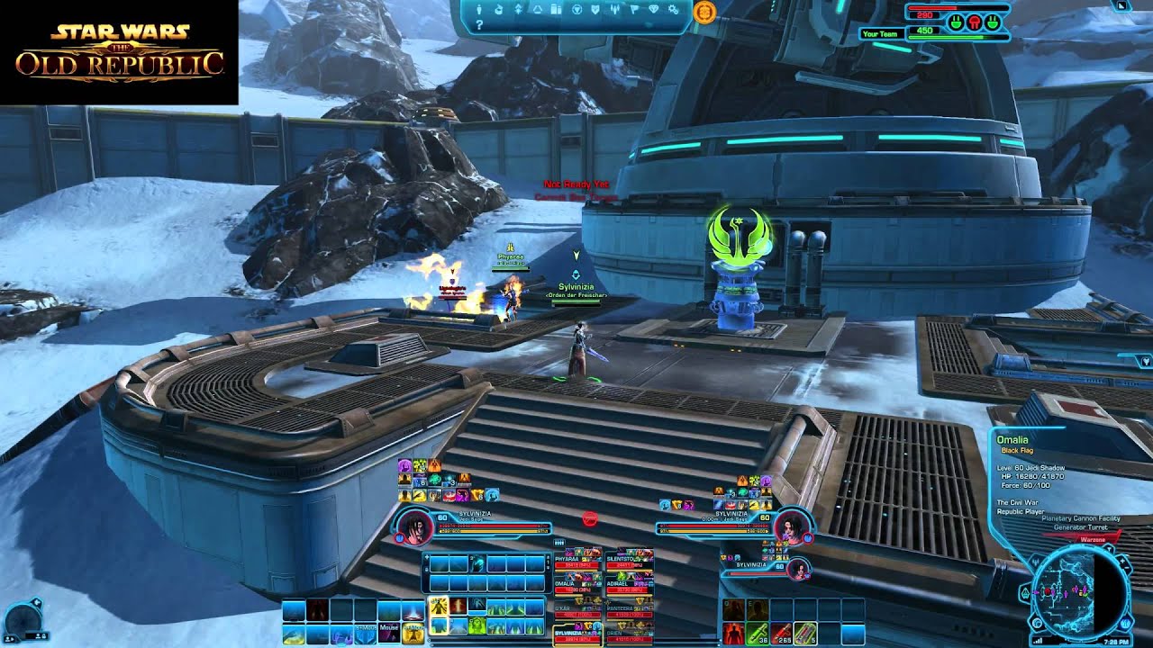 SWTOR T3 M4 PvP Jedi Sage Seer 2015 04 29 5/12 The Civil War Win - YouTube