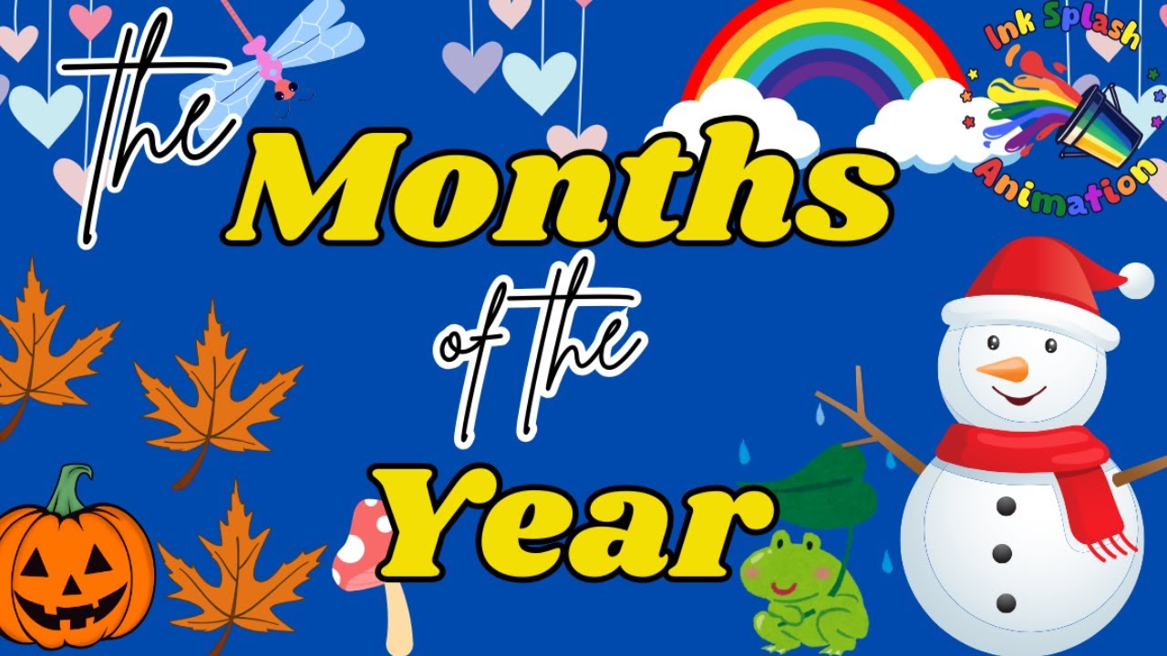 Fun Months of the Year Song for Kindergarten | Learn the Months with ...