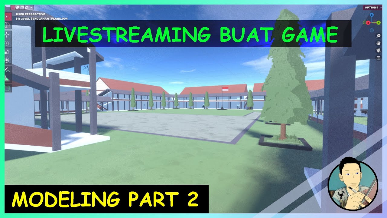 Buat Game 8Bit Tapi pake map 3D Part 2 - YouTube