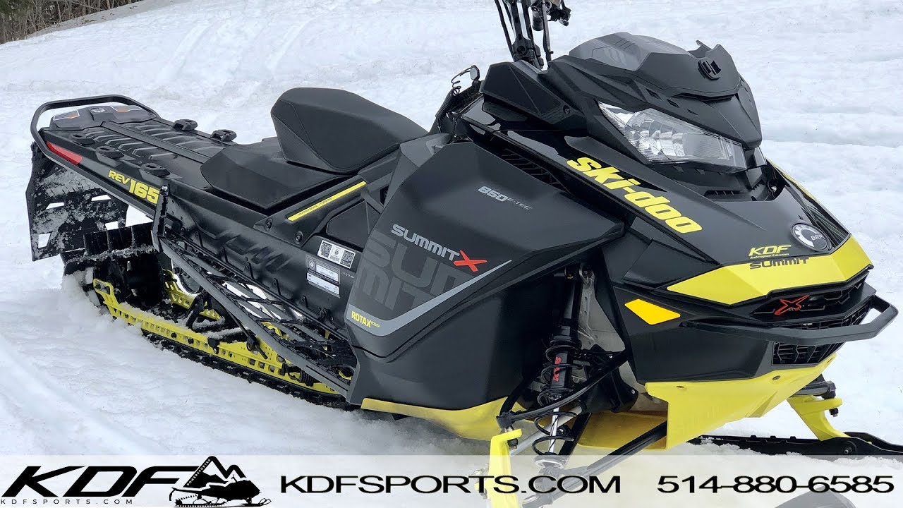 Ski Doo Summit X 850 2017 165'' 3'' - YouTube