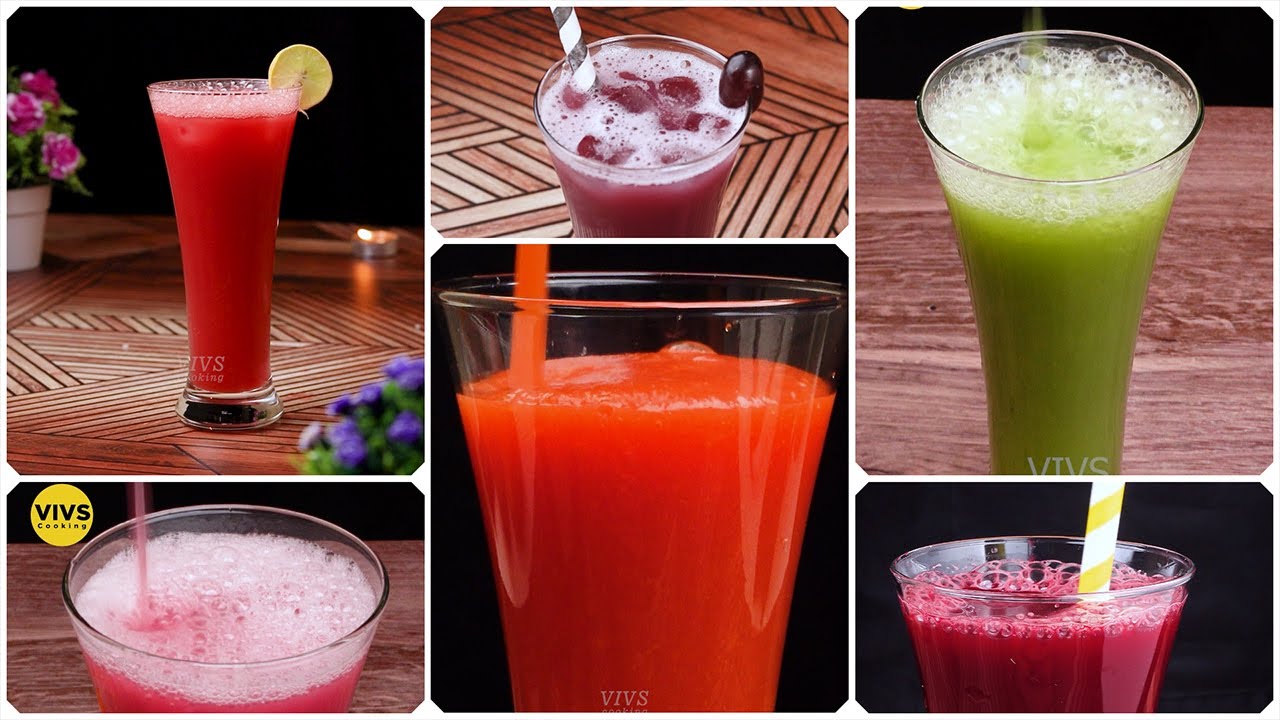 Easy Summer Cool Drinks / Refreshing summer fruit juices / Summer ...