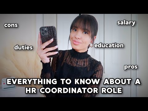 THINKING ABOUT BECOMING A HR COORDINATOR? WATCH THIS FIRST | salary, duties, education, & more!