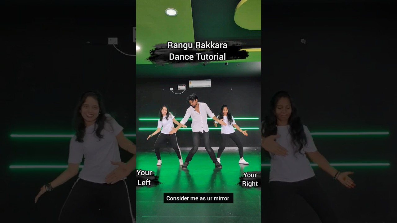 Ranga rakkara - Dance Tutorial - step by step easy Dance Tutorial - Instagram #trendingreels ...