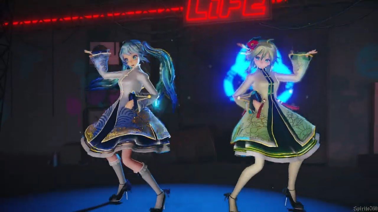 [MMD] GETCHA! - Tda China Dress Lolita Gumi/Miku - YouTube
