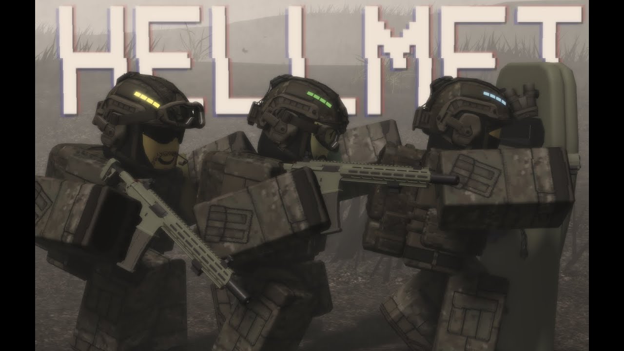 Roblox hellmet playthrough - YouTube