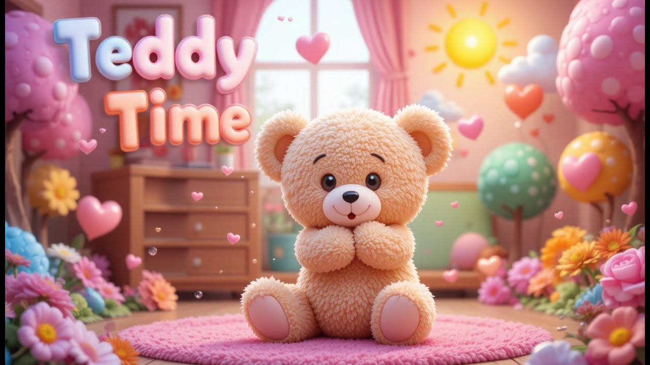 Dance with Teddy | Fun Movement Song for Toddlers | Learn with Teddy ...