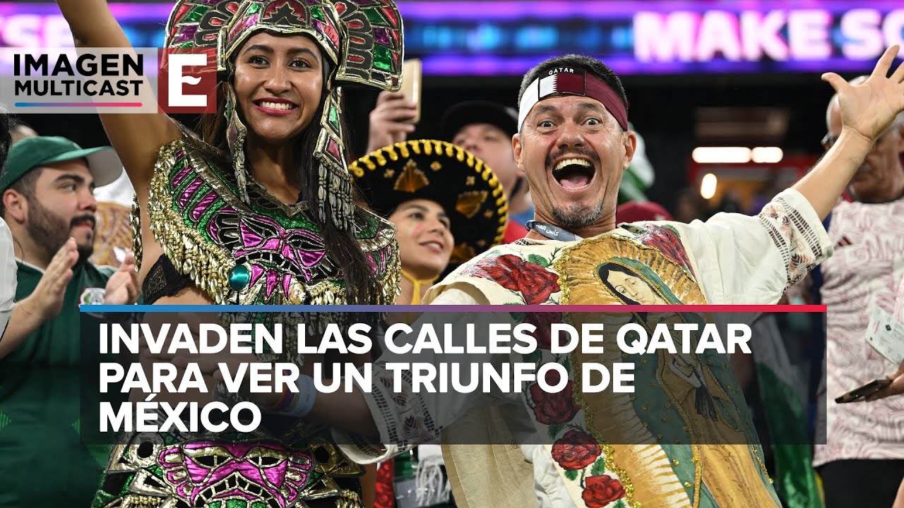 Mexicanos muestra su apoyo al Tri previo a su debut en el Mundial - YouTube