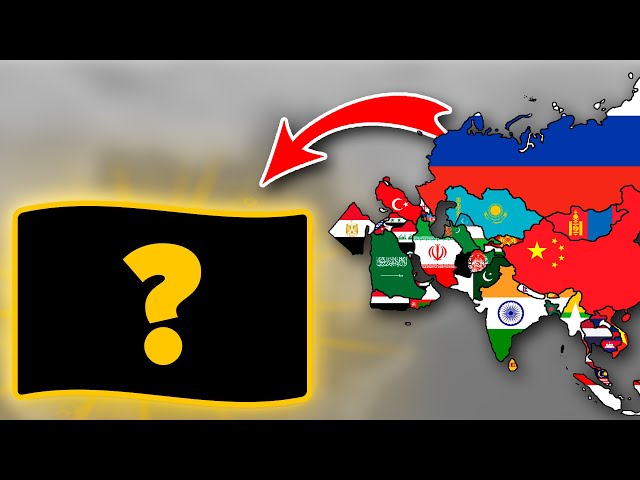 Asia Map With Country Flags - grupoats.tec.br