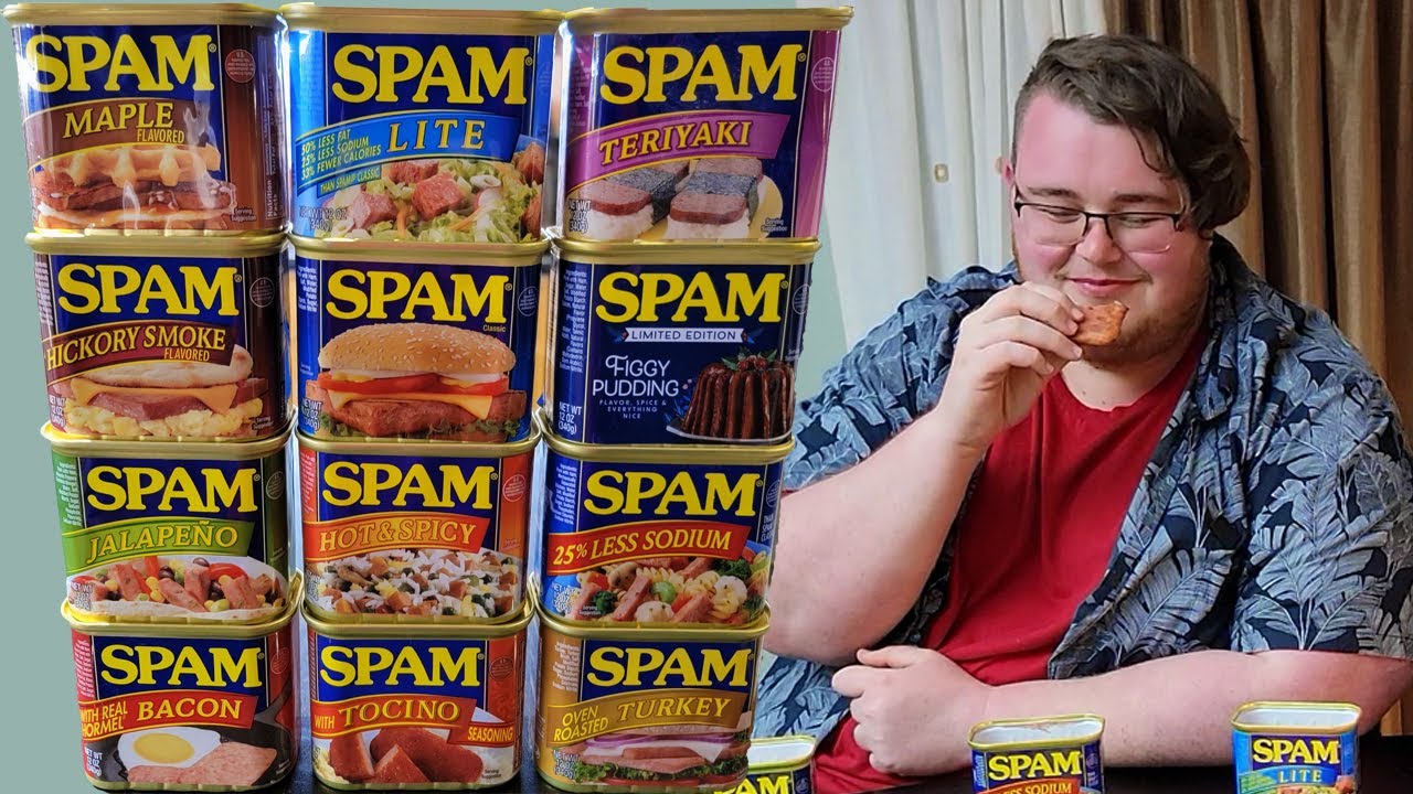 Finally Trying Every Flavor of Spam (All of Everything EP. 21) - YouTube