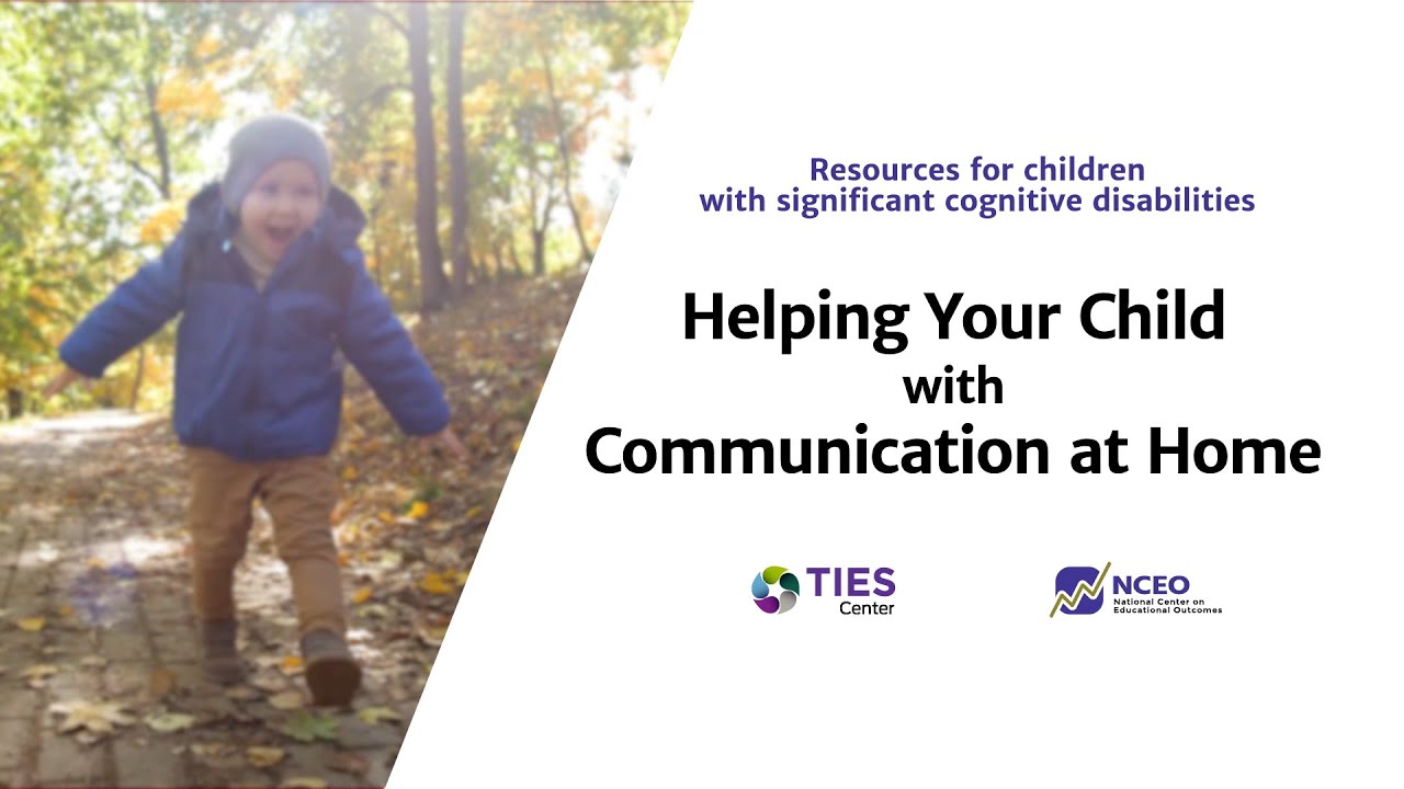 Helping Your Child with Communication at Home - YouTube