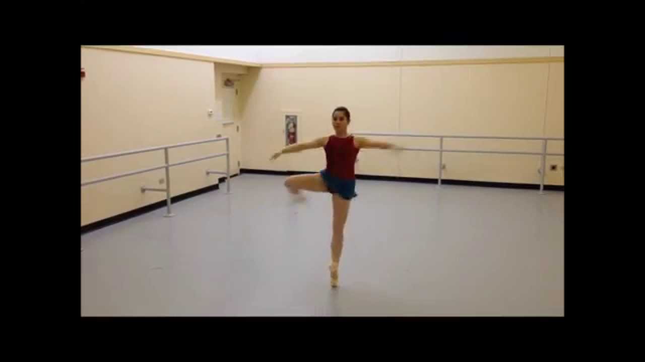 Rowan Allegra Reyes Fouette Practice - YouTube