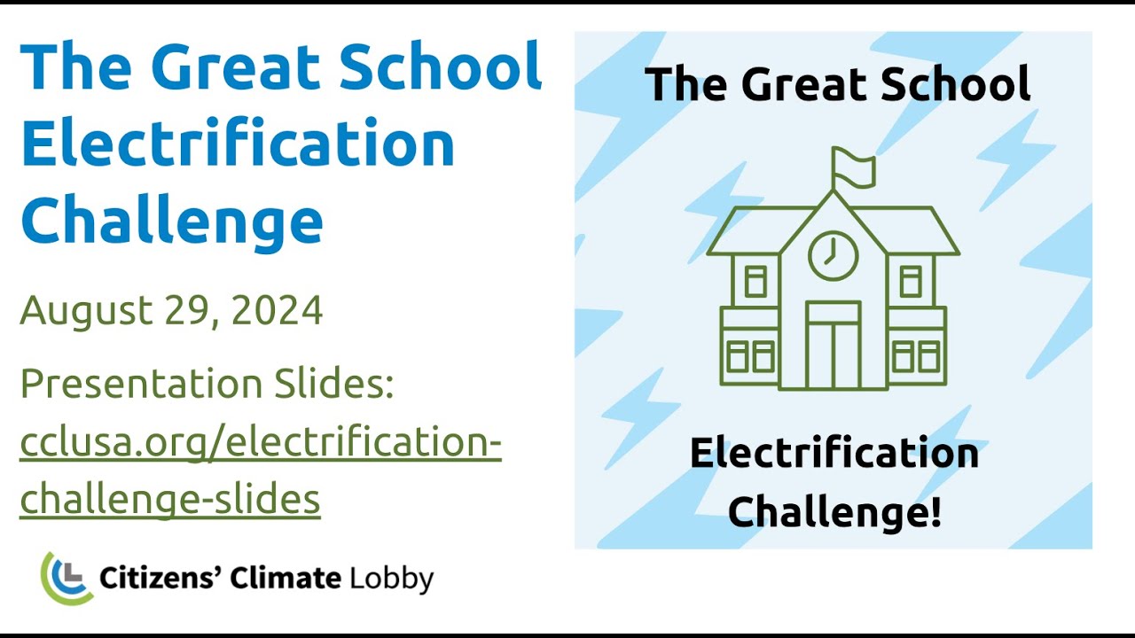 CCL Training: Great School Electrification Challenge - YouTube