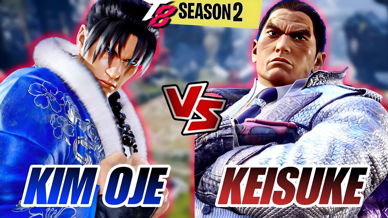 Tekken 8 KIM OJE (Jin) vs KEISUKE (Kazuya) 💥 Ranked Matches Replays ...