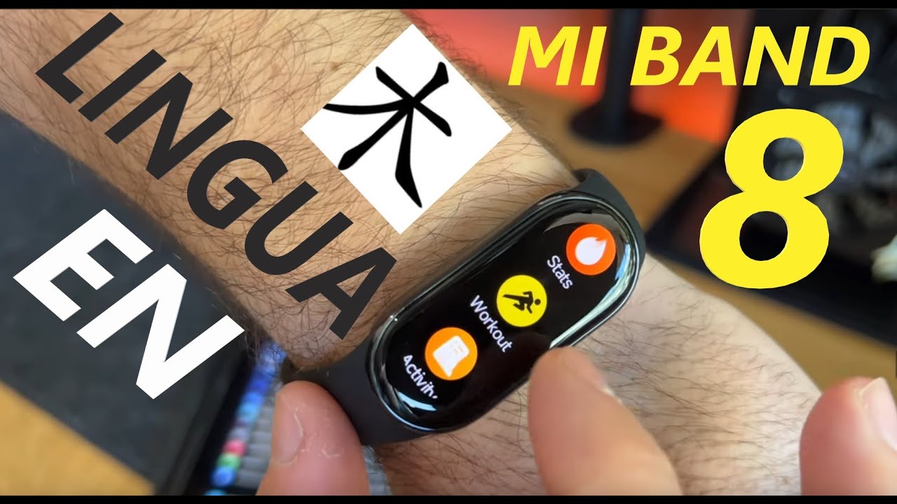 Come cambiare Lingua Mi Band 8 - YouTube