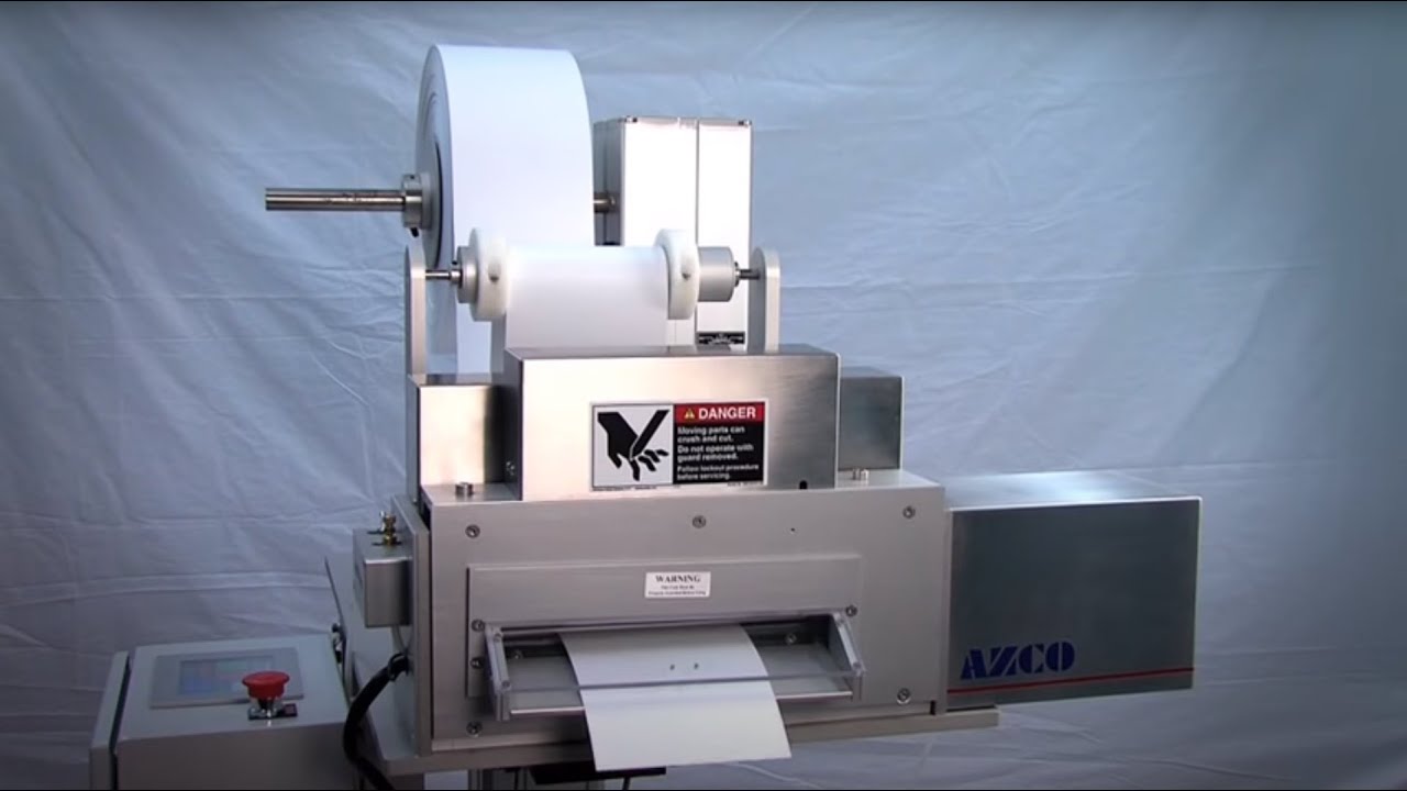 Cut To Length Machine with Dancer Unwind FG-250 - YouTube