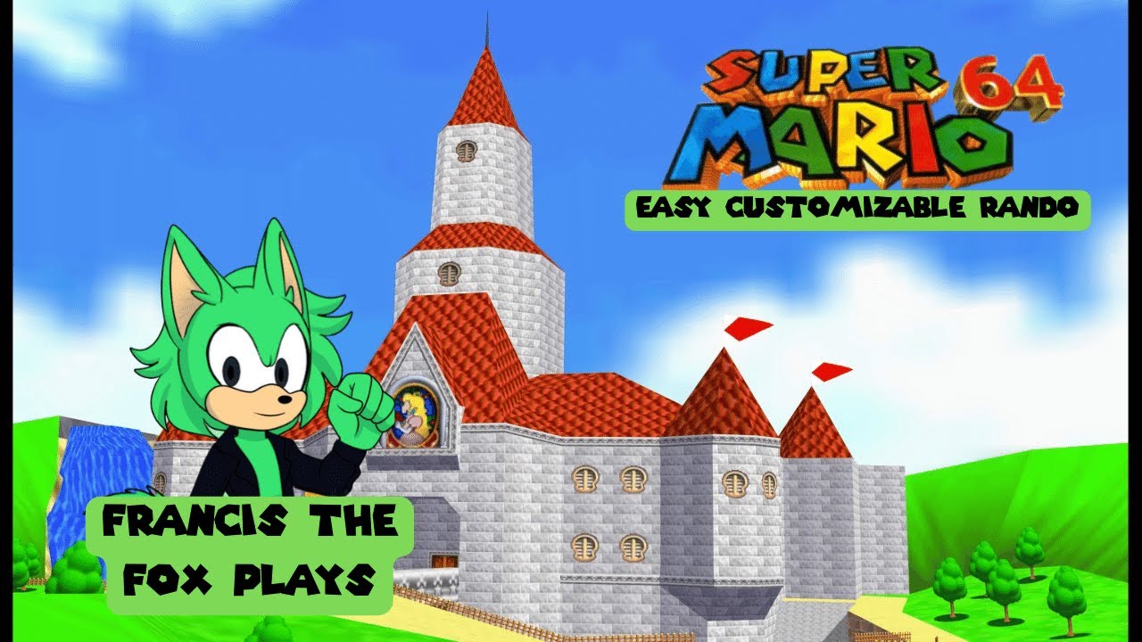 Francis the Fox Plays Super Mario 64 Randomizer Part 1 [EASY] - YouTube