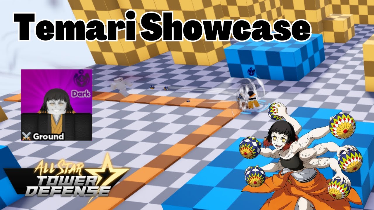 Temari Showcase (Susamaru Demon Slayer) All Star Tower Defense ASTD ...