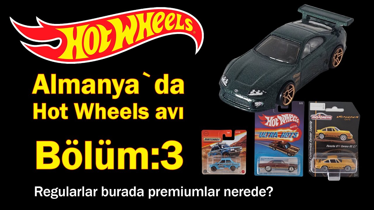 Almanya`da Hot Wheels Avı Bölüm 3. Regularlar burada premiumlar nerede ...
