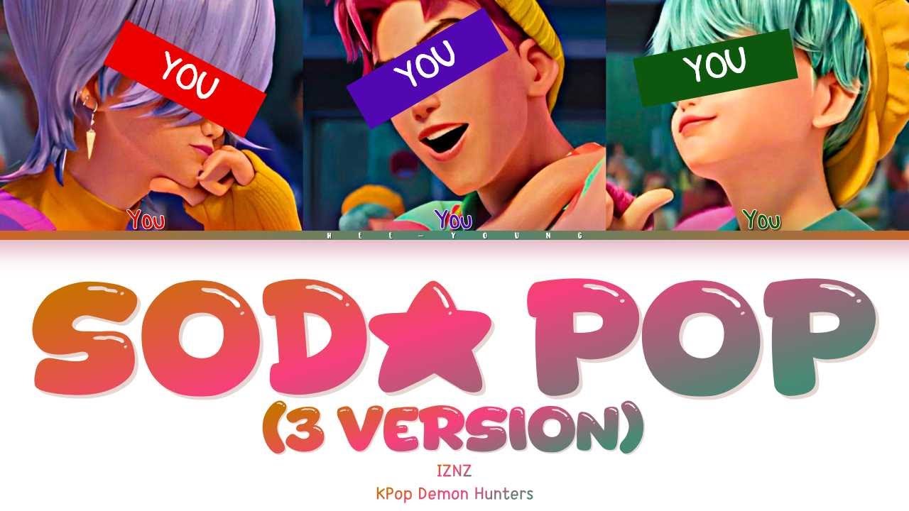 [3 MEMBERS] "Soda Pop" - By SAJA BOYS (KPop Demon Hunters) (Color Coded ...