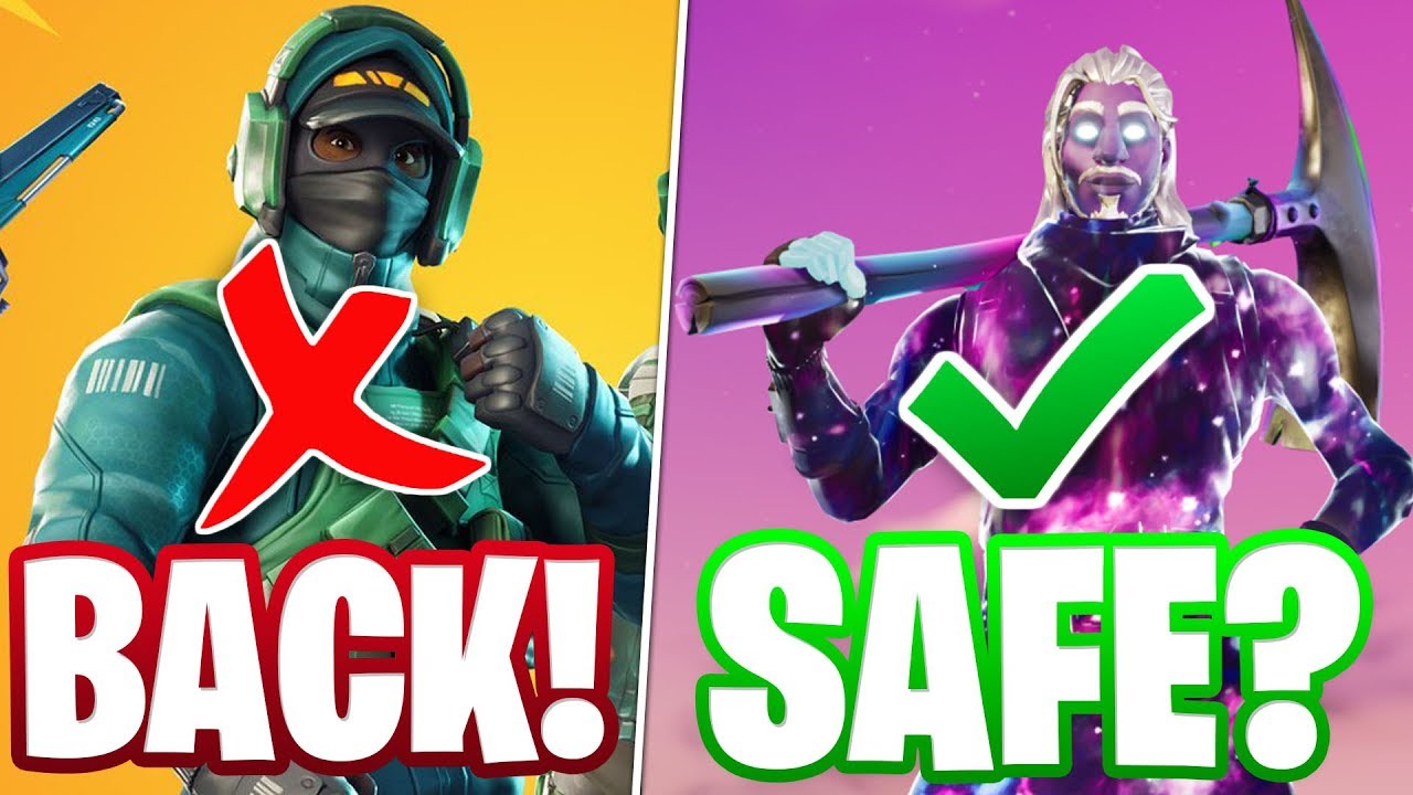 ARE EXCLUSIVE SKINS SAFE IN FORTNITE? (GeForce Nvidia Counterattack set ...