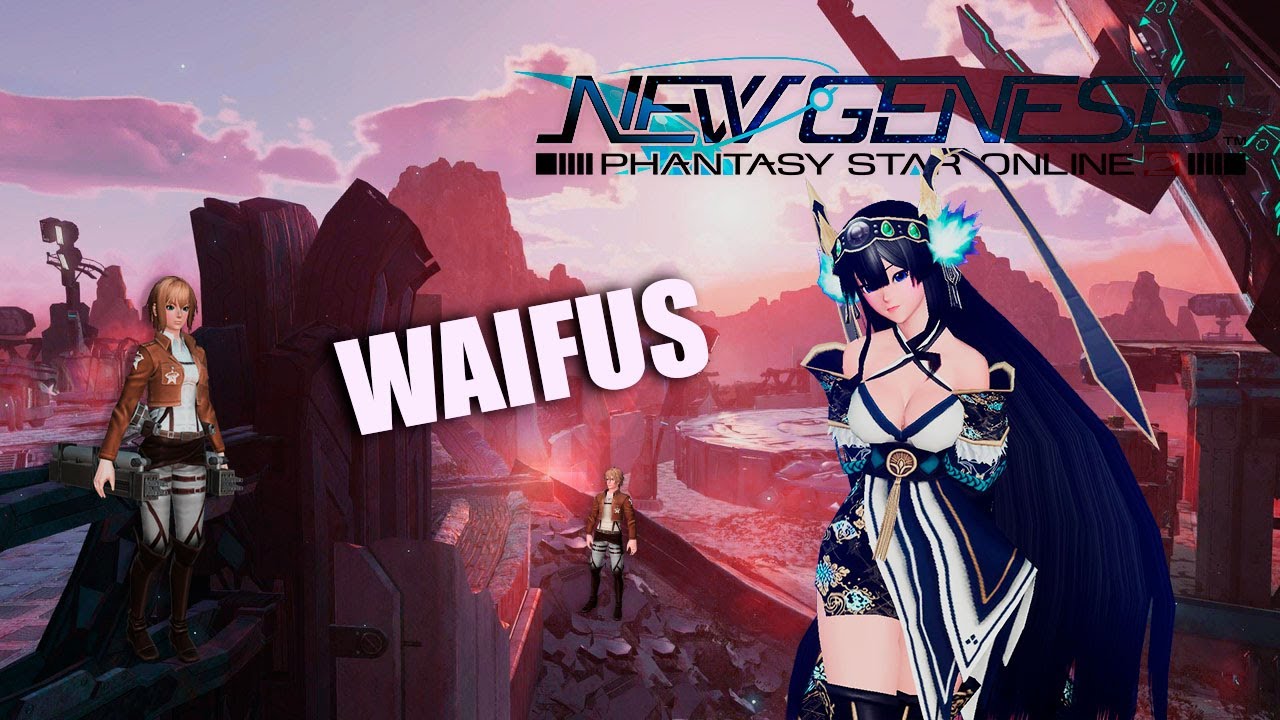 WAIFUS POR DOQUIER | PSO2: NGS #1 - YouTube