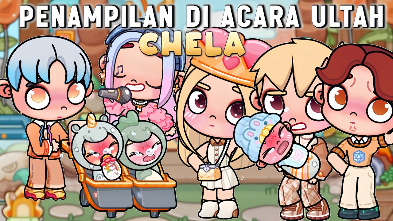 ACARA PENAMPILAN DI ULTAH CHELA |MAMA LEO NYANYI SEMUA PUSING| AVATAR ...
