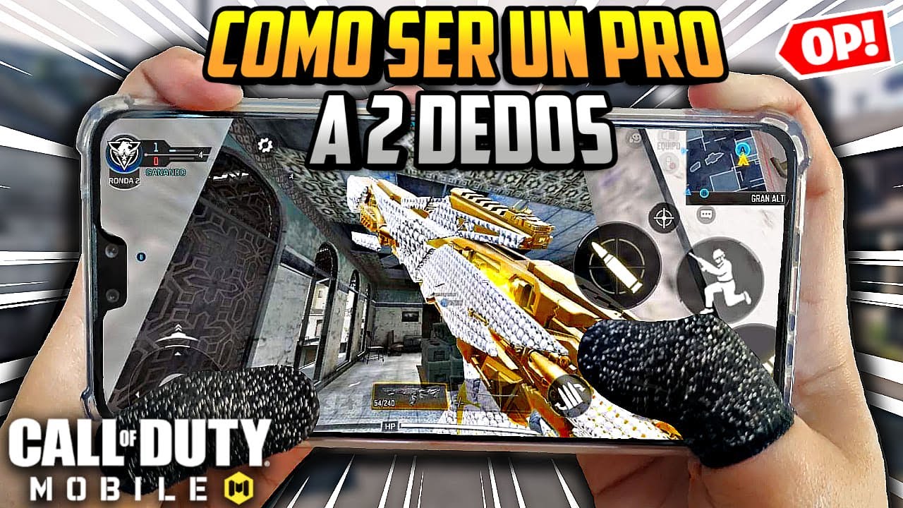 EL MEJOR HUD PARA SER UN PRO A 2 DEDOS EN CALL OF DUTY MOBILE / CUSTOM ...