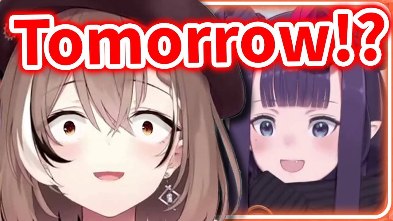 Mumei Tries to do Ina's TOMORROW Meme 【Nanashi Mumei / HololiveEN ...