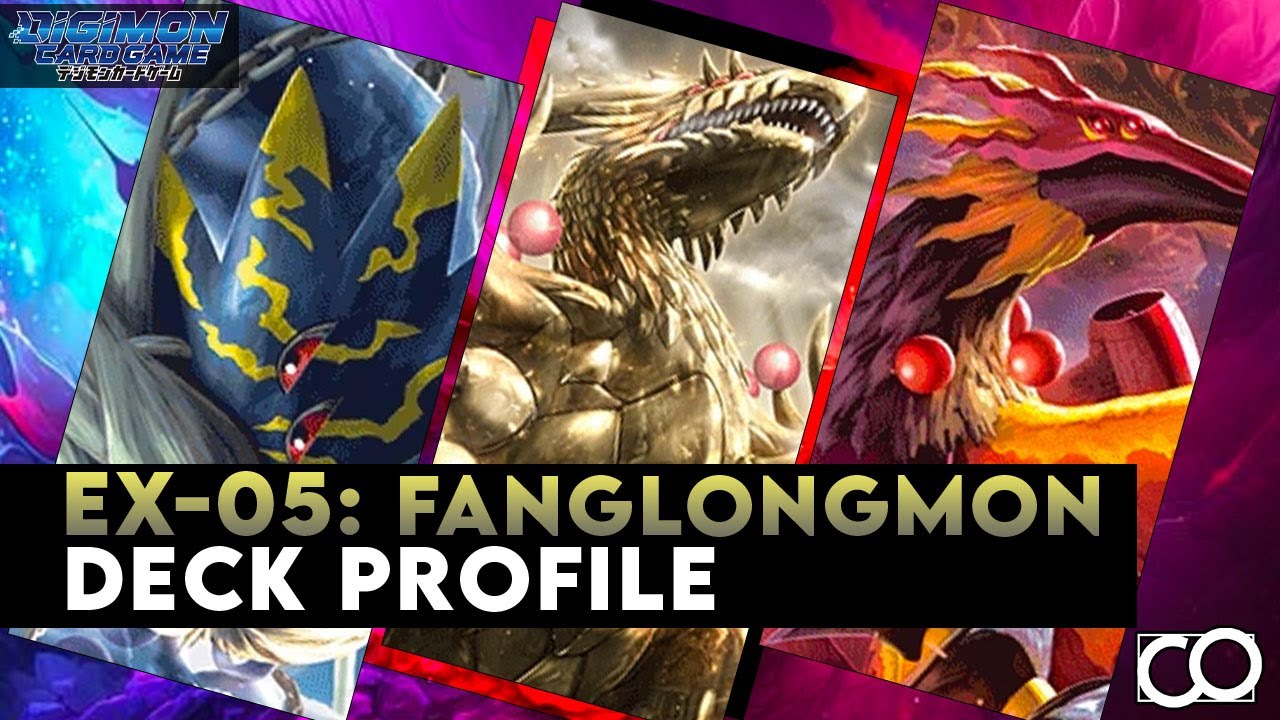 EX-05: FanglongMon Devas Deck Profile! (Digimon Card Game) - YouTube