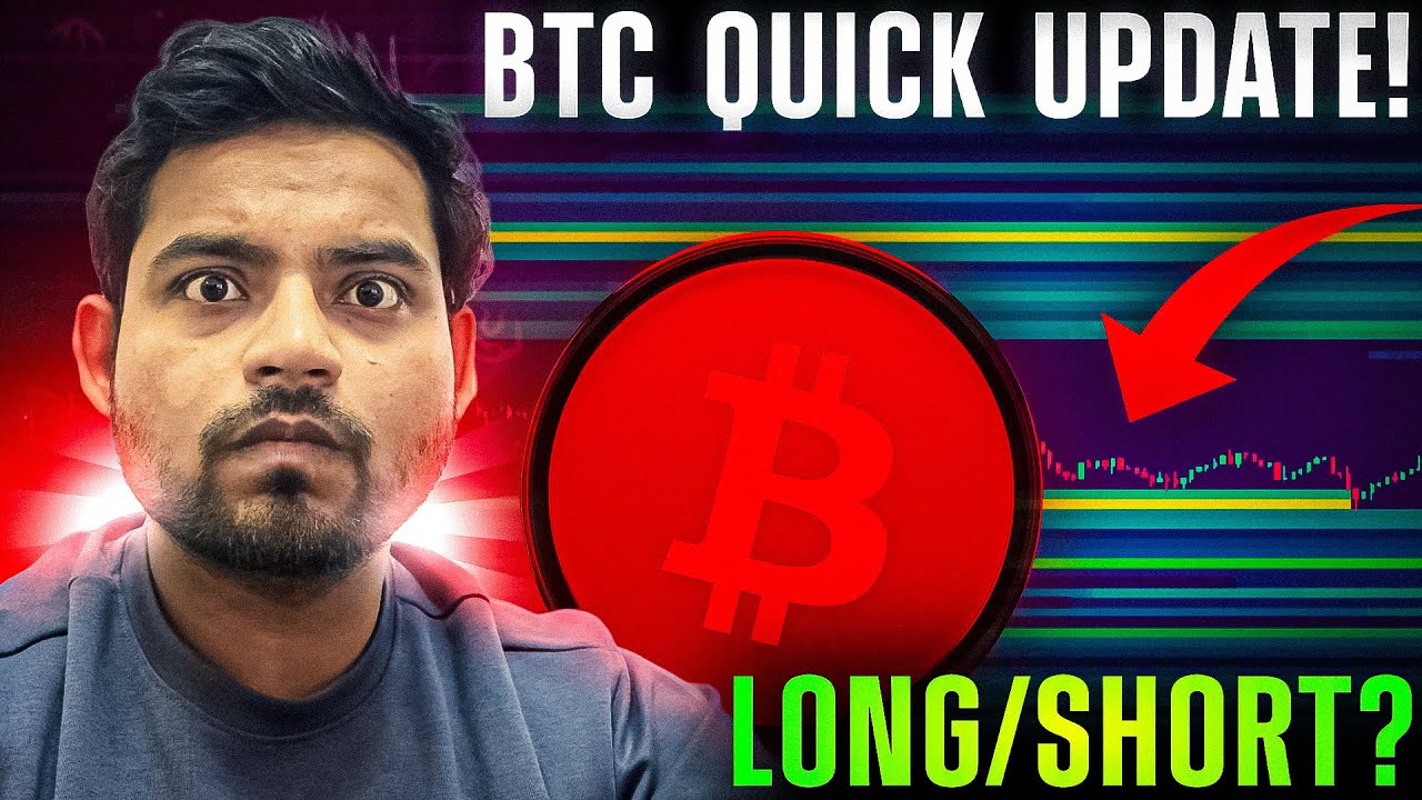 🚨QUICK CRYPTO MARKET UPDATE, URGENT ANALYSIS LONG SHORT CRYPTO BTC TRADING UPDATE! SETUP & CHART ...