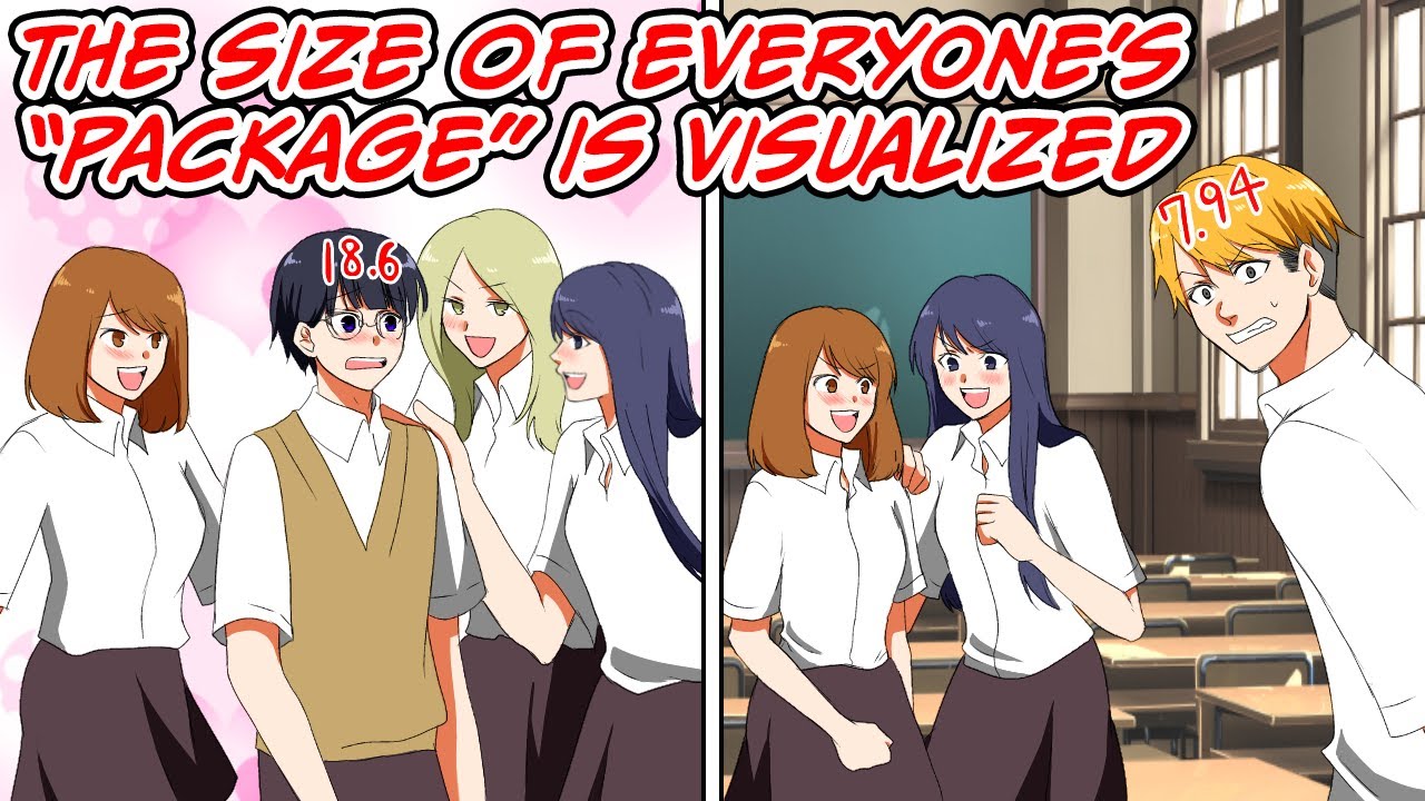 What happens when everyone knows the size of your "pakage"? [Manga Dub ...