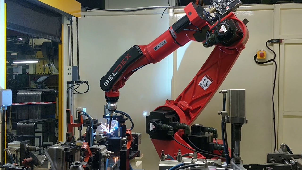 Weldex Arc Welding Robot | Model: W-20i - YouTube