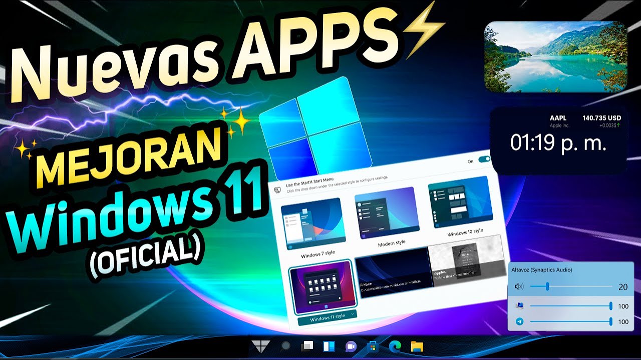 NUEVAS⚡APPS para MEJORAR Windows 11 OFICIAL / Personaliza MAS SUPER ...
