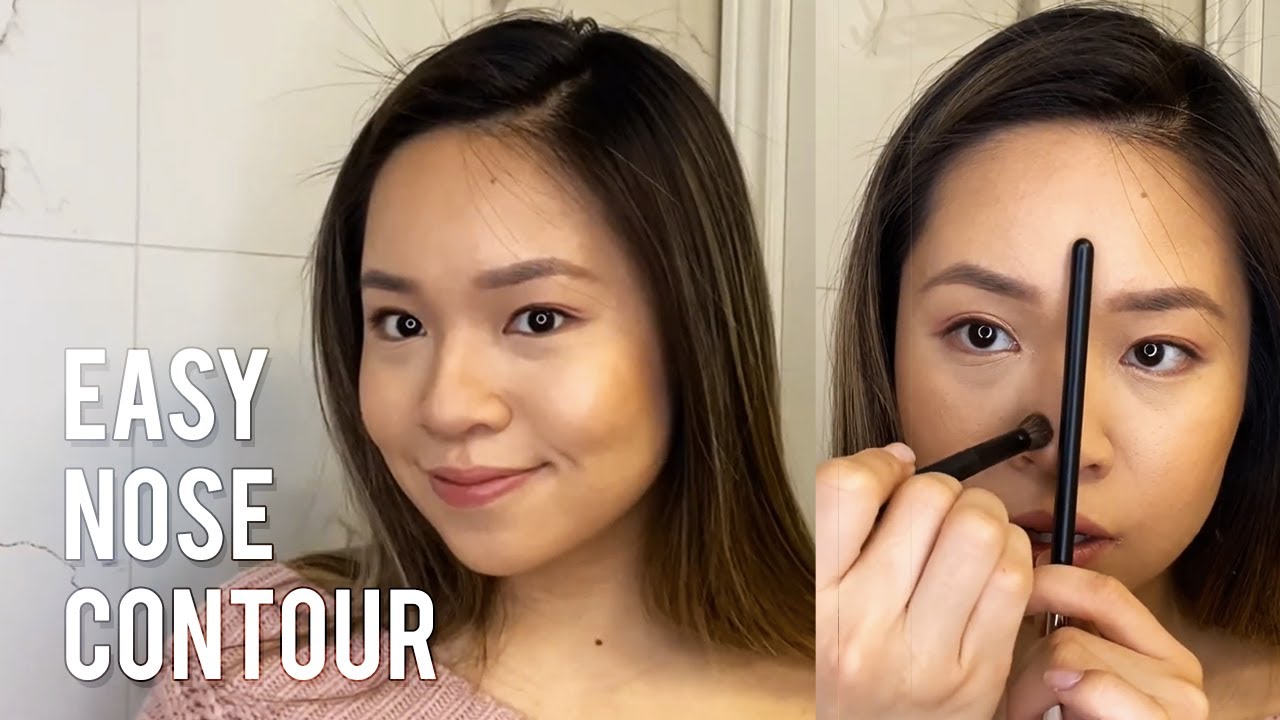 EASY NOSE CONTOUR || ASIAN NOSE CONTOURING || Fake Nose Job: How to ...