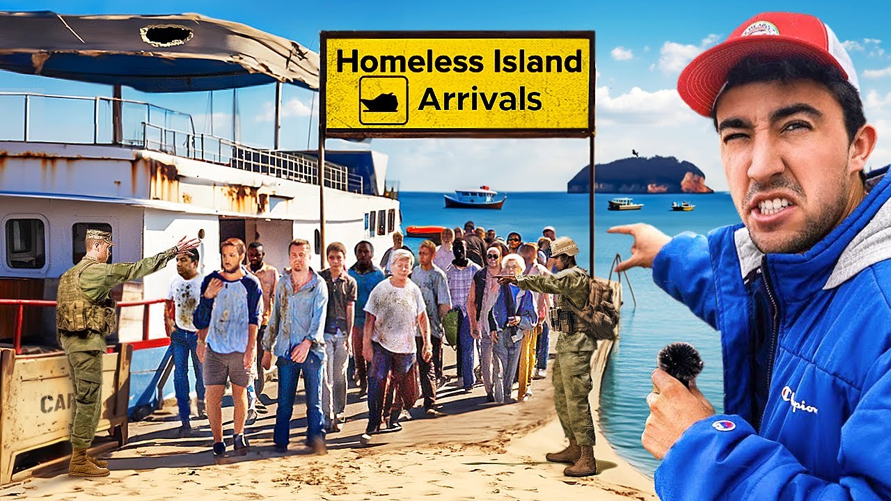 I Investigated the Island Where Homeless People Are Shipped To... - YouTube