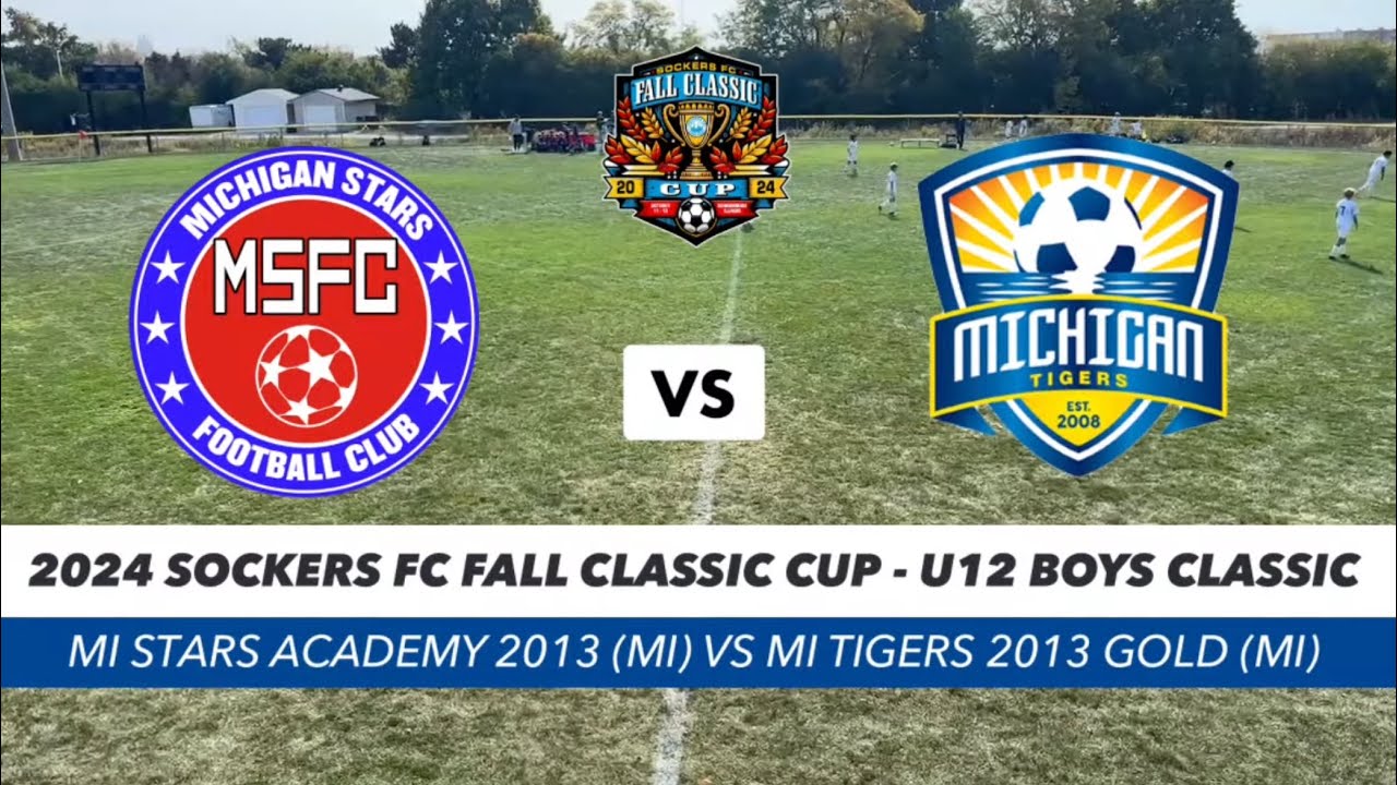 2013 MI Stars Academy vs 2013 MI Tigers Gold - YouTube