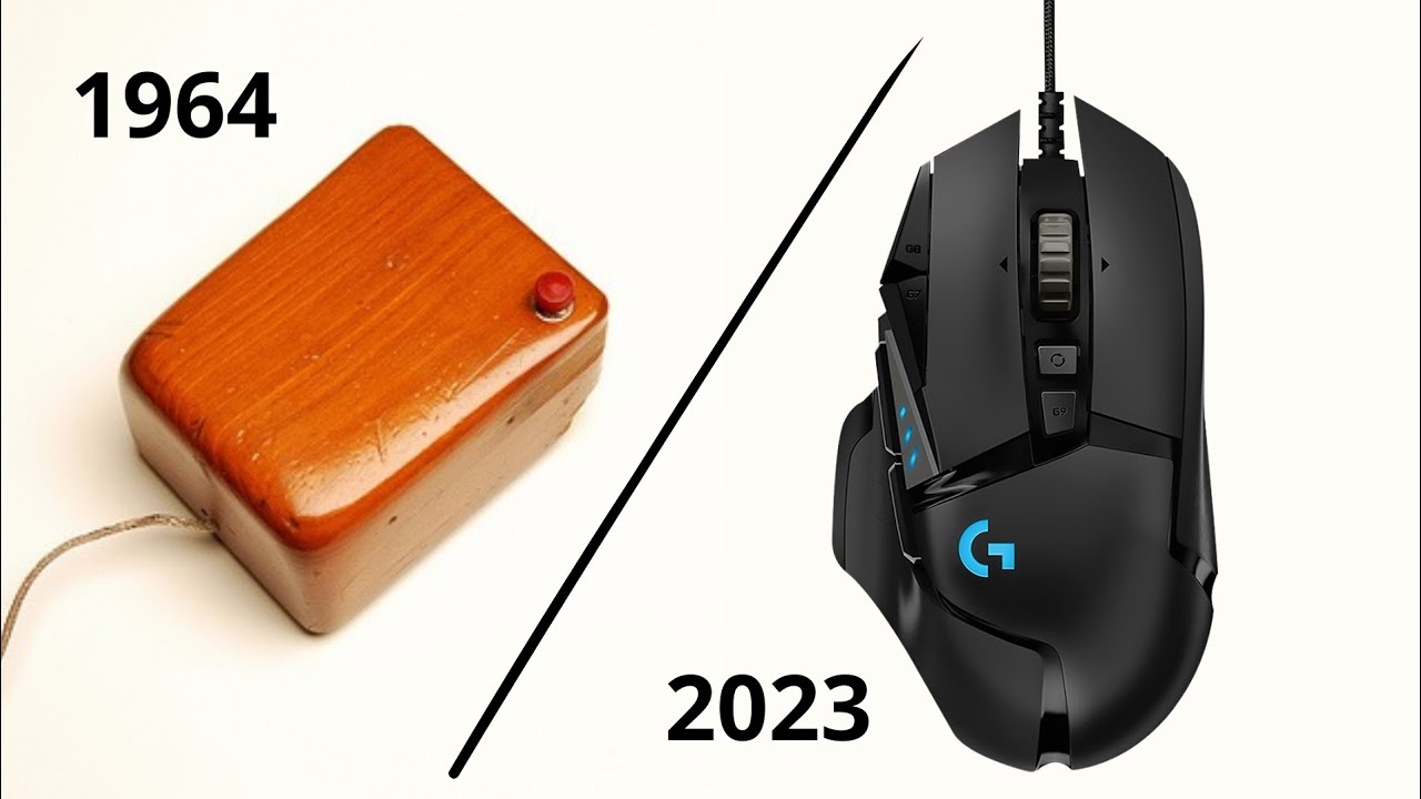 El primer mouse de la historia de la historia de la informatica. - YouTube