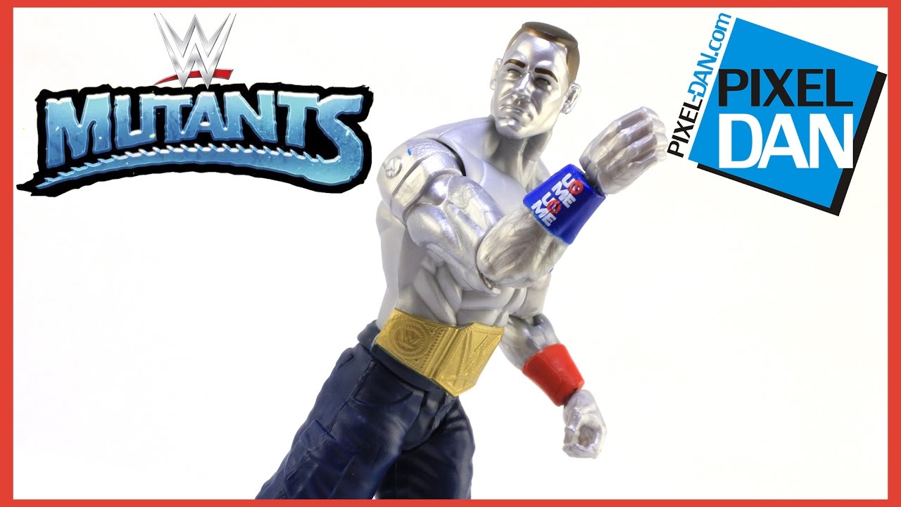 John Cena WWE Mutants Mattel Action Figure Video Review - YouTube