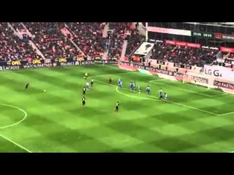 Penaltı atar gibi frikik kullanan adam gibi adam Hakan Çalhanoglu