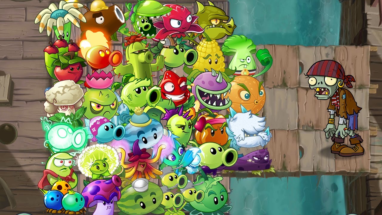 Plants Vs Zombies 2 - Humillando al Zombi Pirata - YouTube