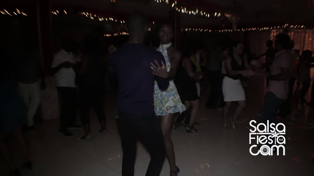 Salsa Fiesta TnT Cam: Keegan and Sandy Bachata at Kampo's Charity Social 6.01.2018 - YouTube