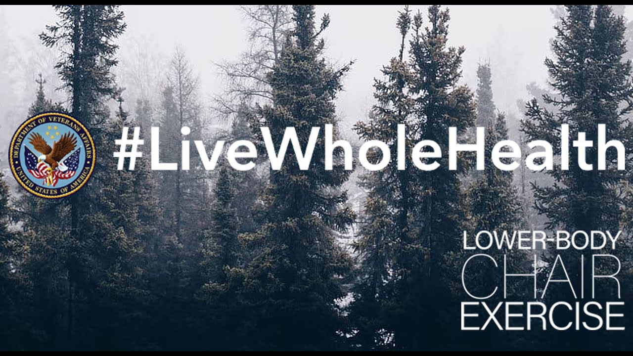 #LiveWholeHealth: Lower Body Chair Exercise - YouTube