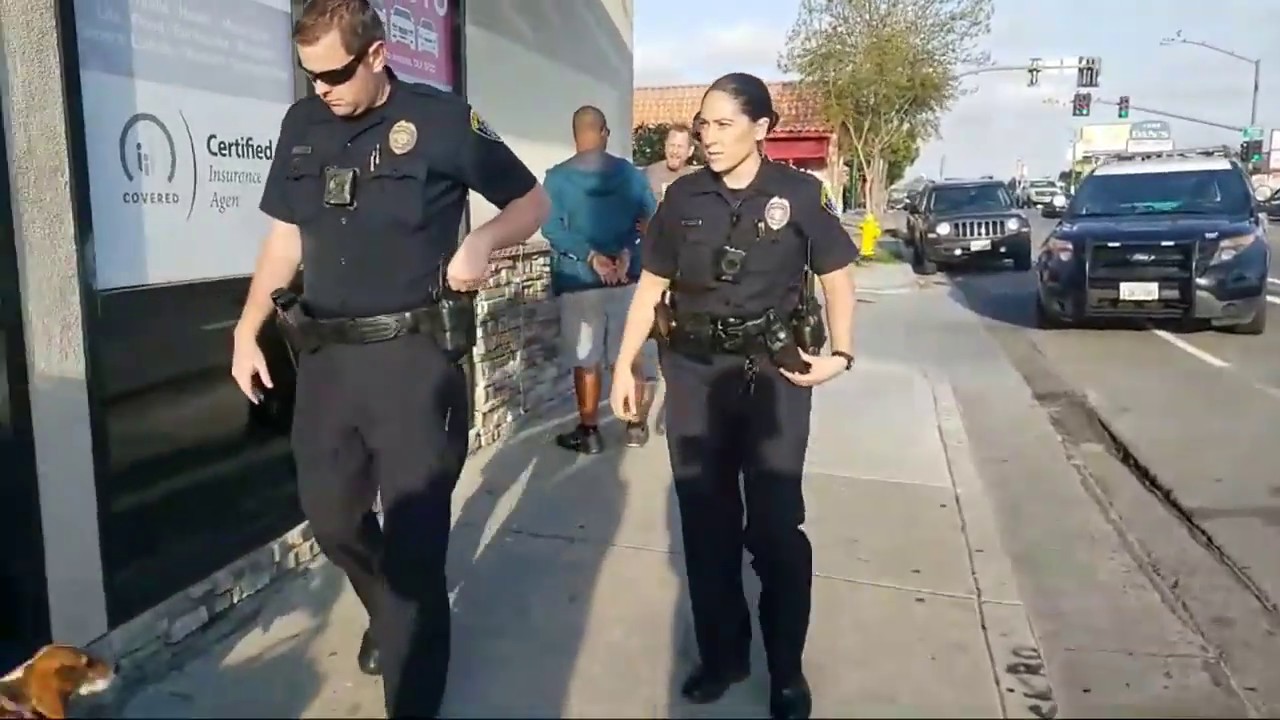 Live Copwatch | Man & Cops Chase Down Wrong People - YouTube