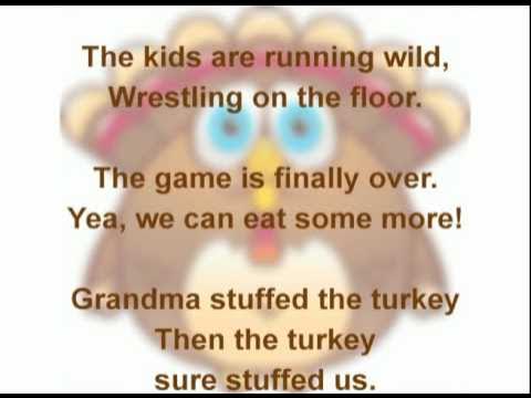 Family Thanksgiving Turkey Song - Ron Euliano (with Lyrics) - YouTube