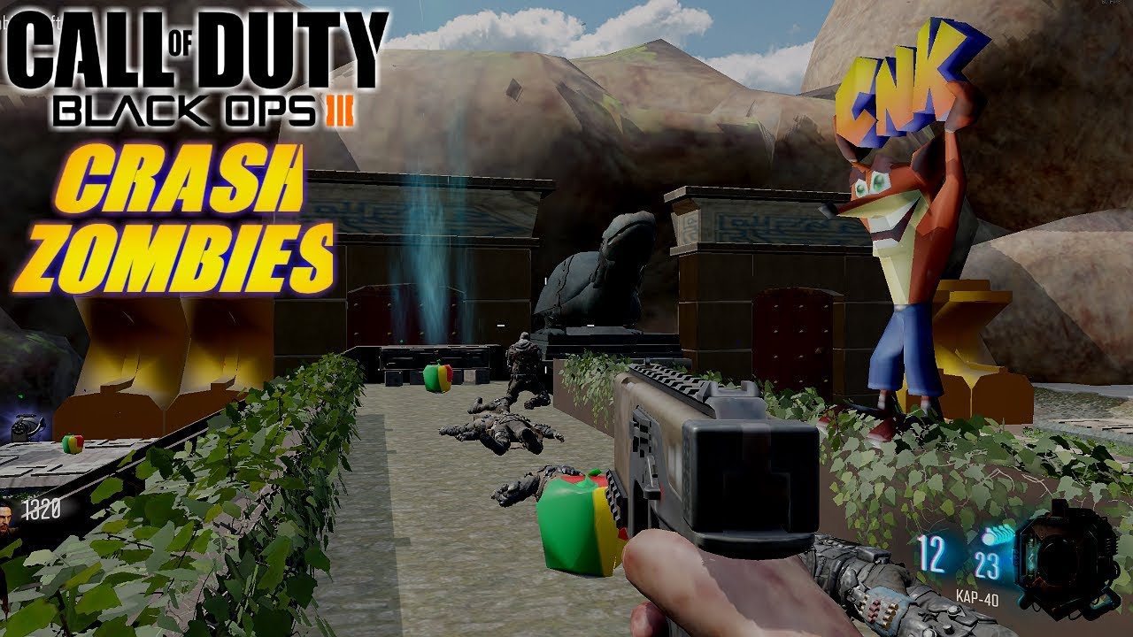 Crash Zombies! - Call Of Duty Black Ops 3 Custom Zombies - YouTube