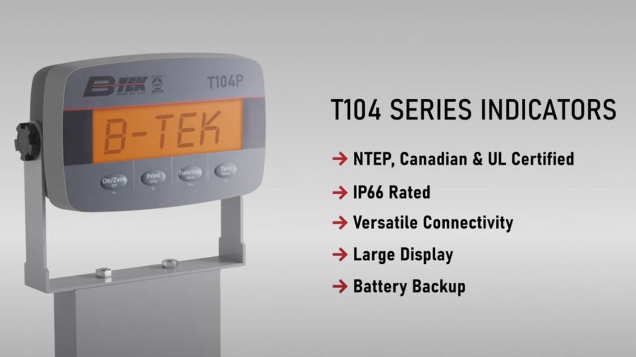T104 Scale Indicator - YouTube